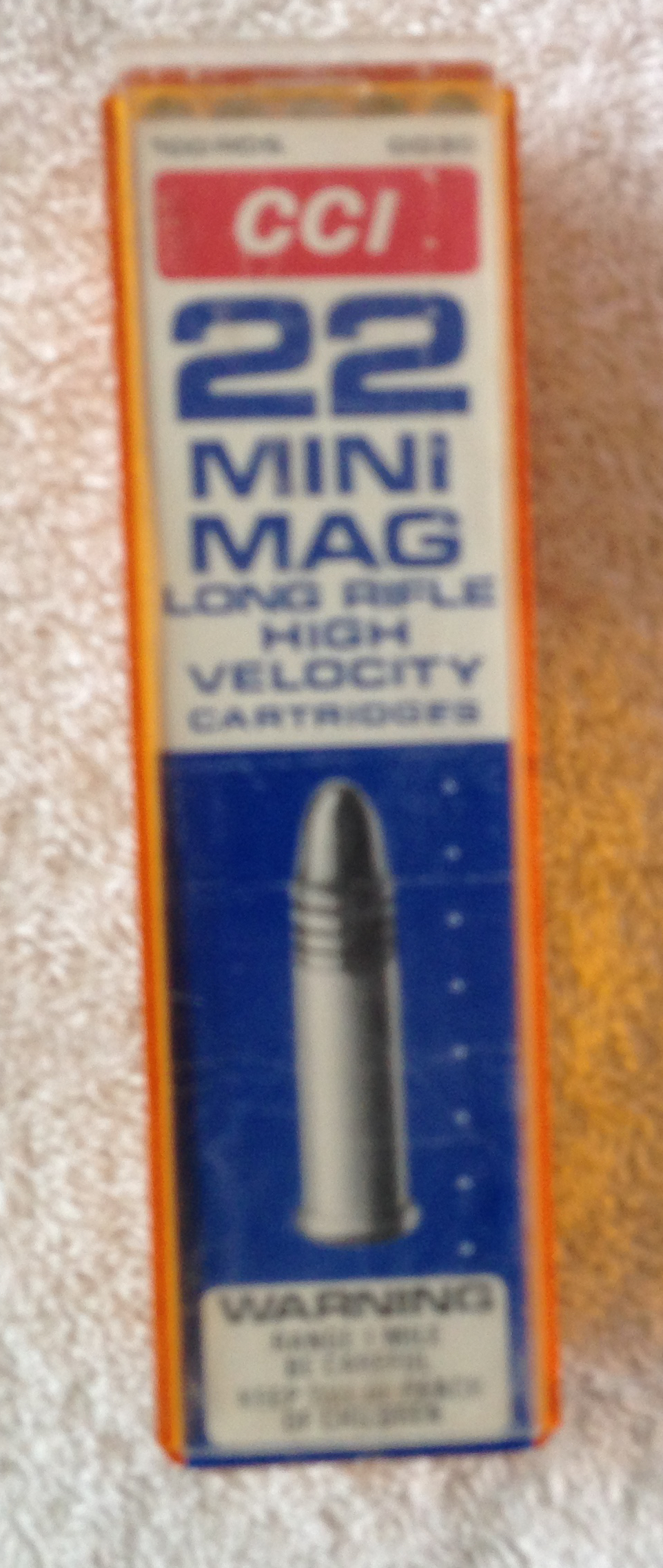 CCI Ammunition CCI .22 MINI MAG LONG RIFLE HIGH VELOCITY RIMFIRE 0030 ...