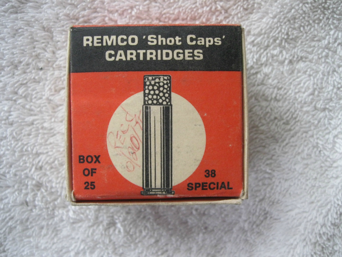REMCO SHOT CAPS CARTRIDGES 38 SPECIAL 158 GRAIN NO. 9 SHOT 12 15 count ...