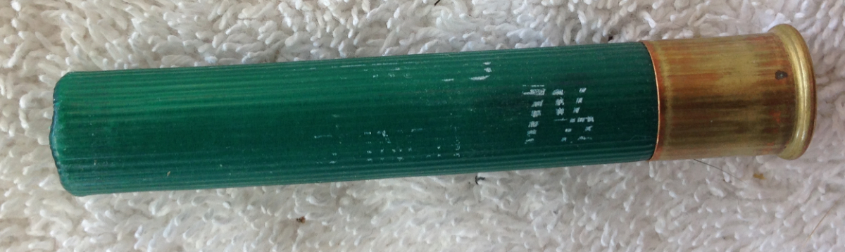 REMINGTON-PETERS .410 GAUGE SHOTGUN SHELL SHOTSHELL 7 1/2 GREEN RIBBED ...