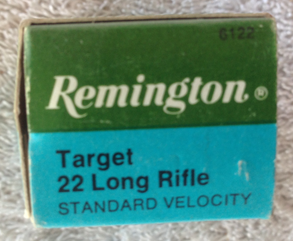.22 LONG RIFLE 40 GRAIN STANDARD VELOCITY REMINGTON TARGET AMMUNITION ...