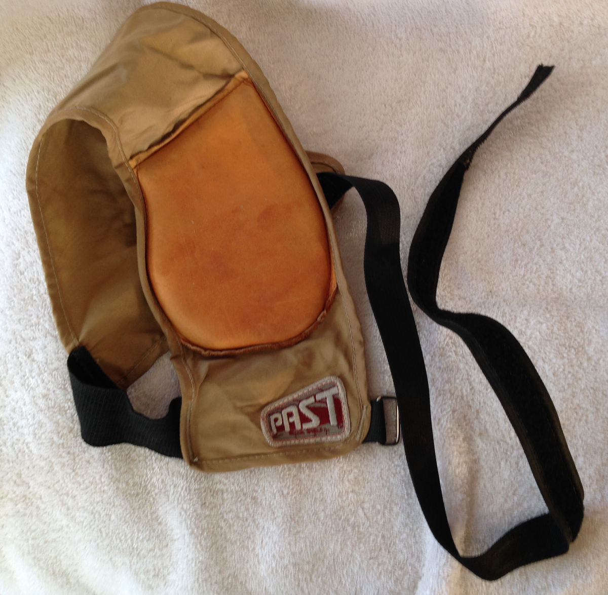 PAST RECOIL SHIELD / PAD -- LEATHER FABRIC BELT 42 Inches / 0118-1 ...