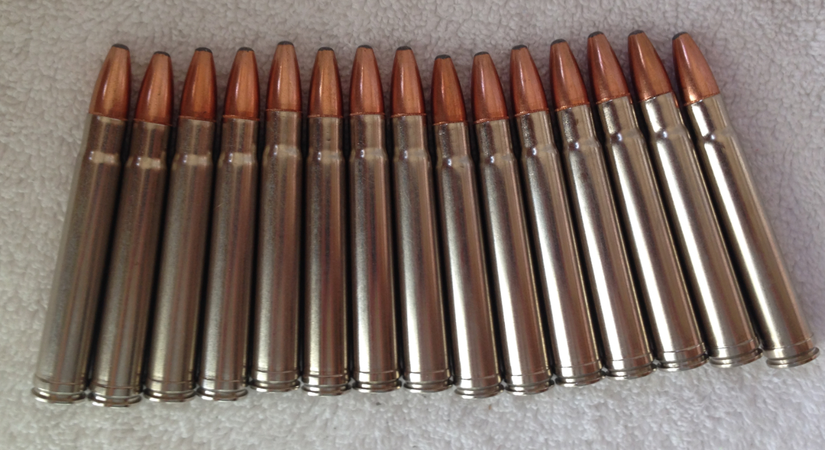 SPEER 375 H&H MAGNUM 285 GRAIN GRAND SLAM NICKEL-PLATED CASES NITREX 15 ...