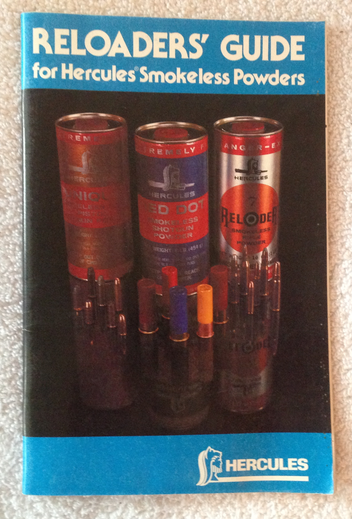 RELOADERS` GUIDE FOR HERCULES SMOKELESS POWDERS 1981 / 0105-2 17196929 ...
