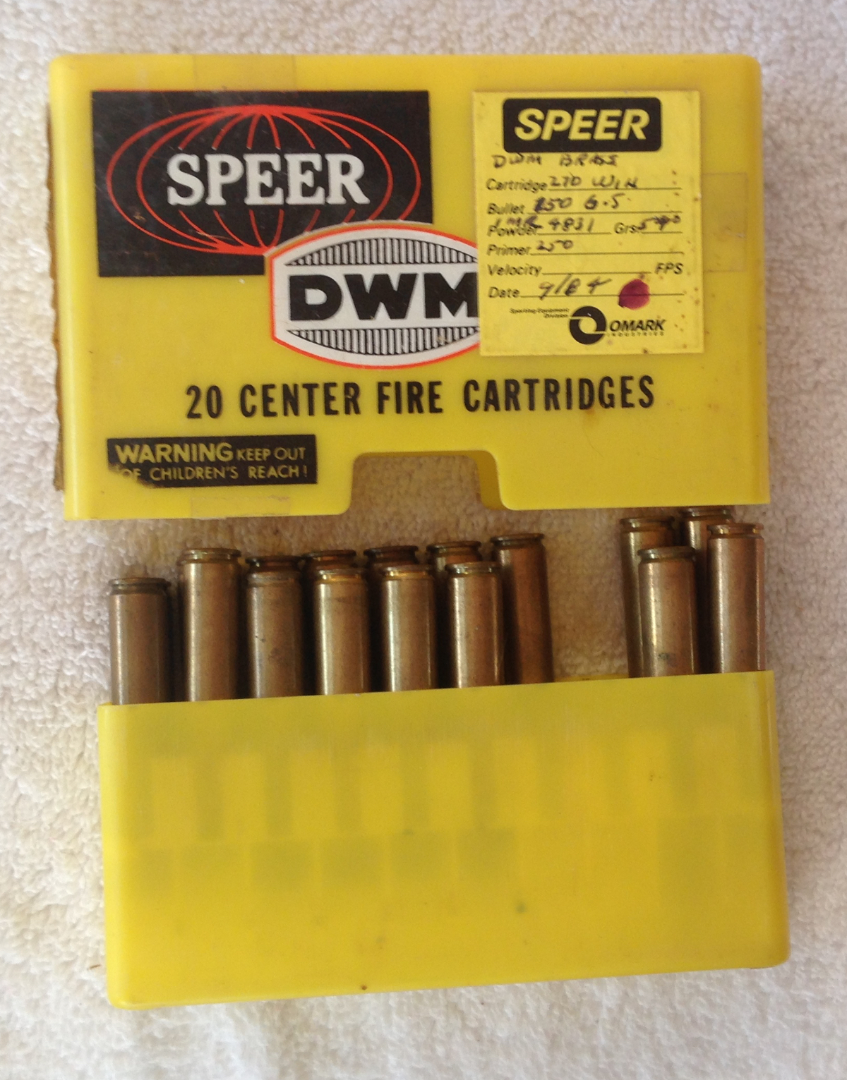 .270 WIN. 150 GRAIN GRAND SLAM BULLETS 4 count HANDLOADS BY BOB EVANS ...