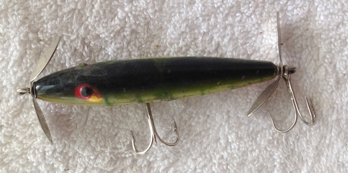 STI Guns BAIT CASTING LURE BASS & PIKE TWO THREE-PRONG HOOKS SPINNERS ...