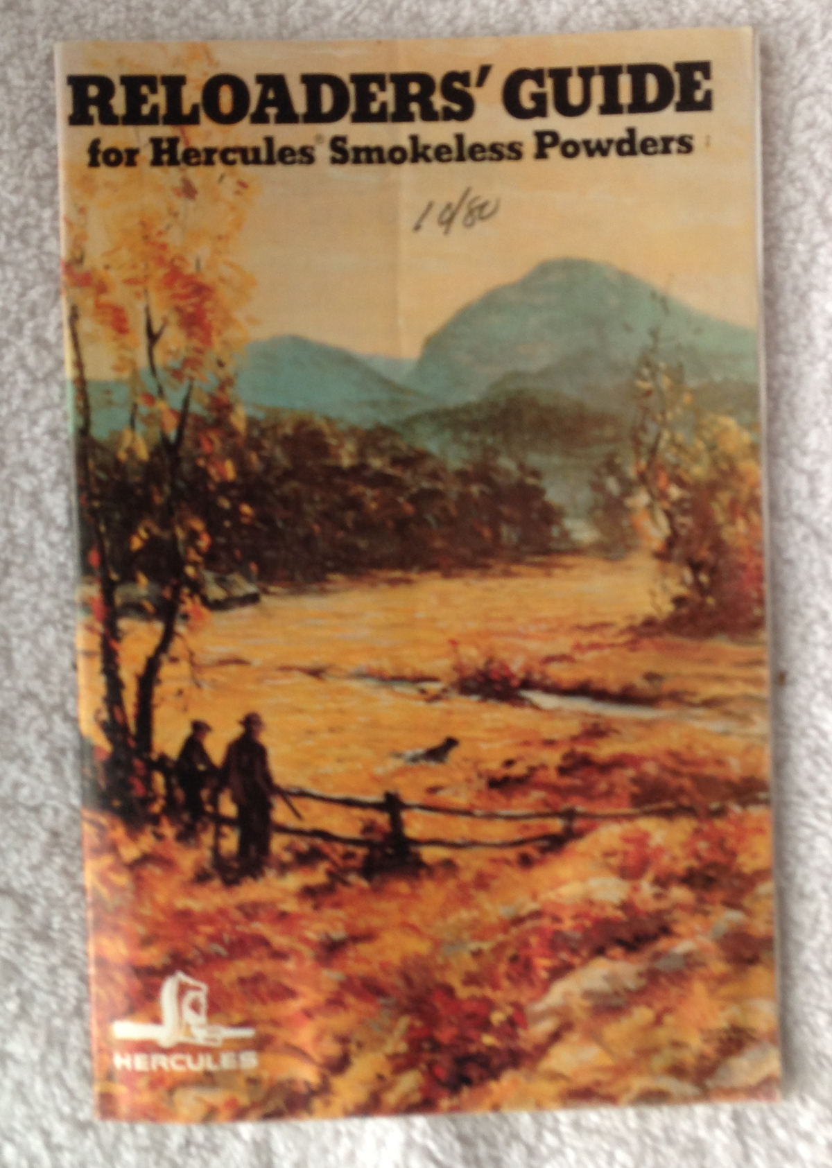 RELOADERS` GUIDE FOR HERCULES SMOKELESS POWDERS REVISED OCTOBER 1980 / ...