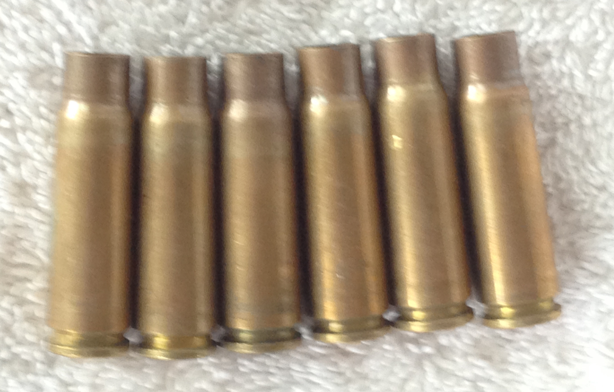 IMI & PMC 7.62 X 39 ONCE-FIRED BRASS CARTRIDGE CASES 16 count RELOADING ...