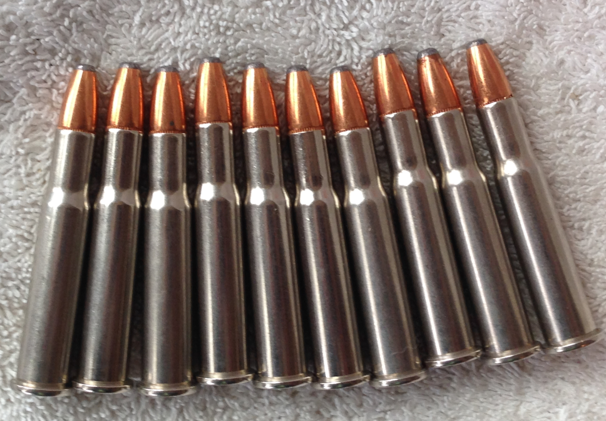 SPEER .30-30 WINCHESTER AMMUNITION AMMO 150 GRAIN FLAT NOSE NICKEL ...