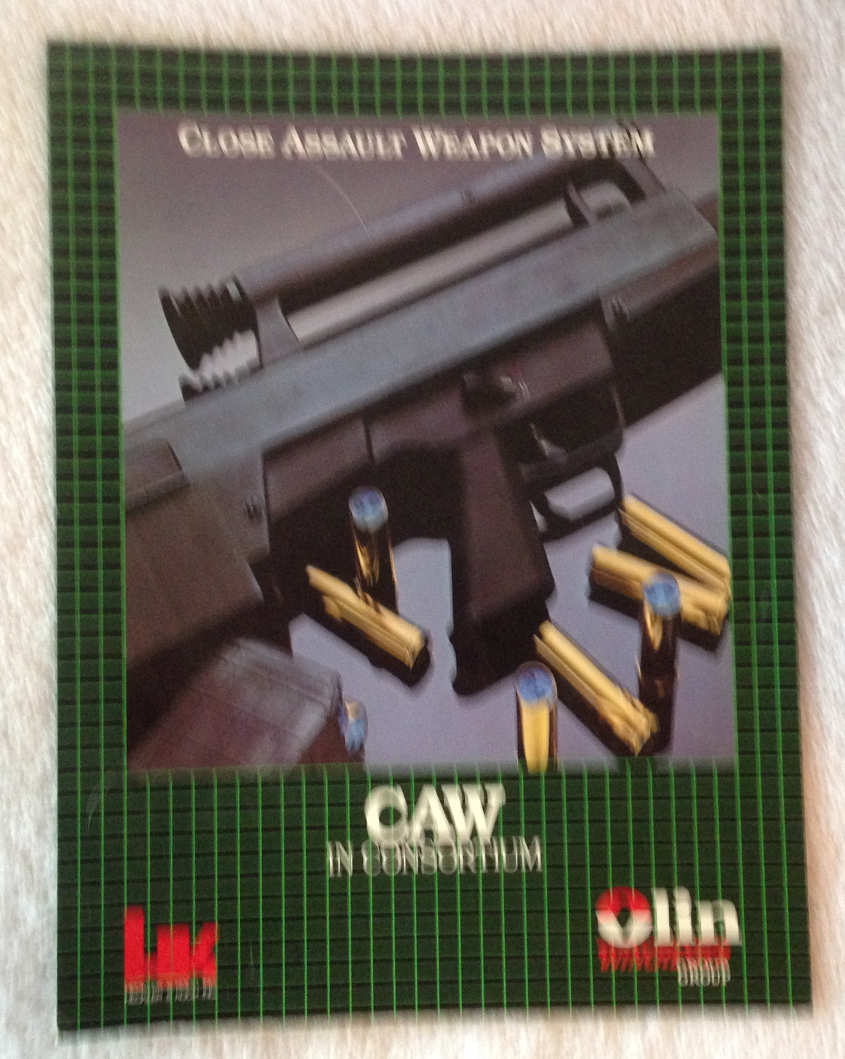 CLOSE ASSAULT WEAPON SYSTEM CAW IN CONSORTIUM GENESIS OF THE FIGHTING ...