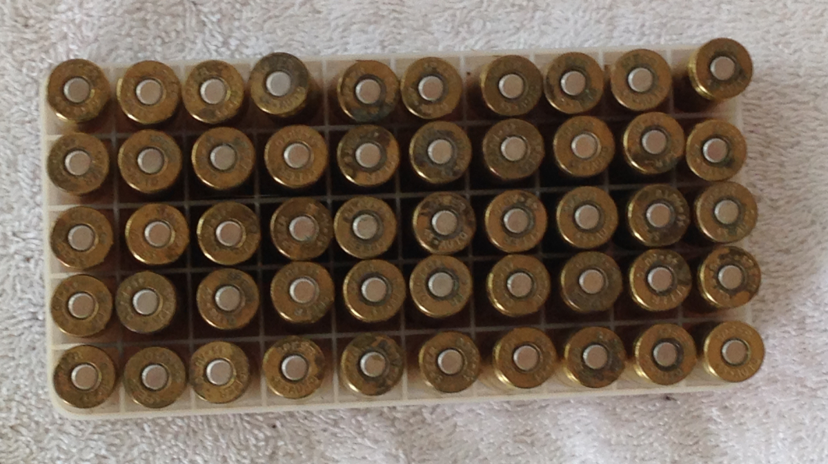 45 AUTO 230 GRAIN FMJ ROUND NOSE BULLETS AMMUNITION AMMO 50 count BRASS ...