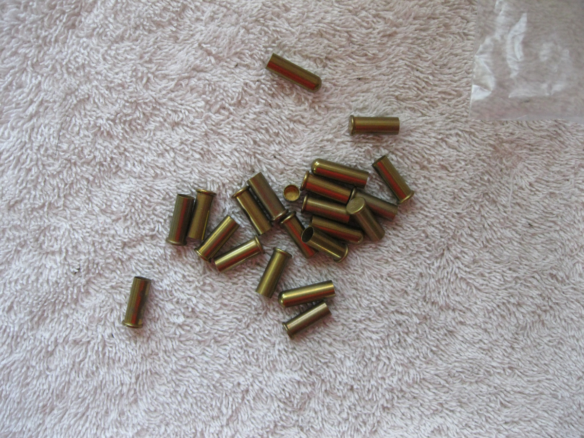 ALCAN .22 UNFIRED CASES 17 COUNT 4 COUNT OF IN PROCESS ALCAN .22 ...