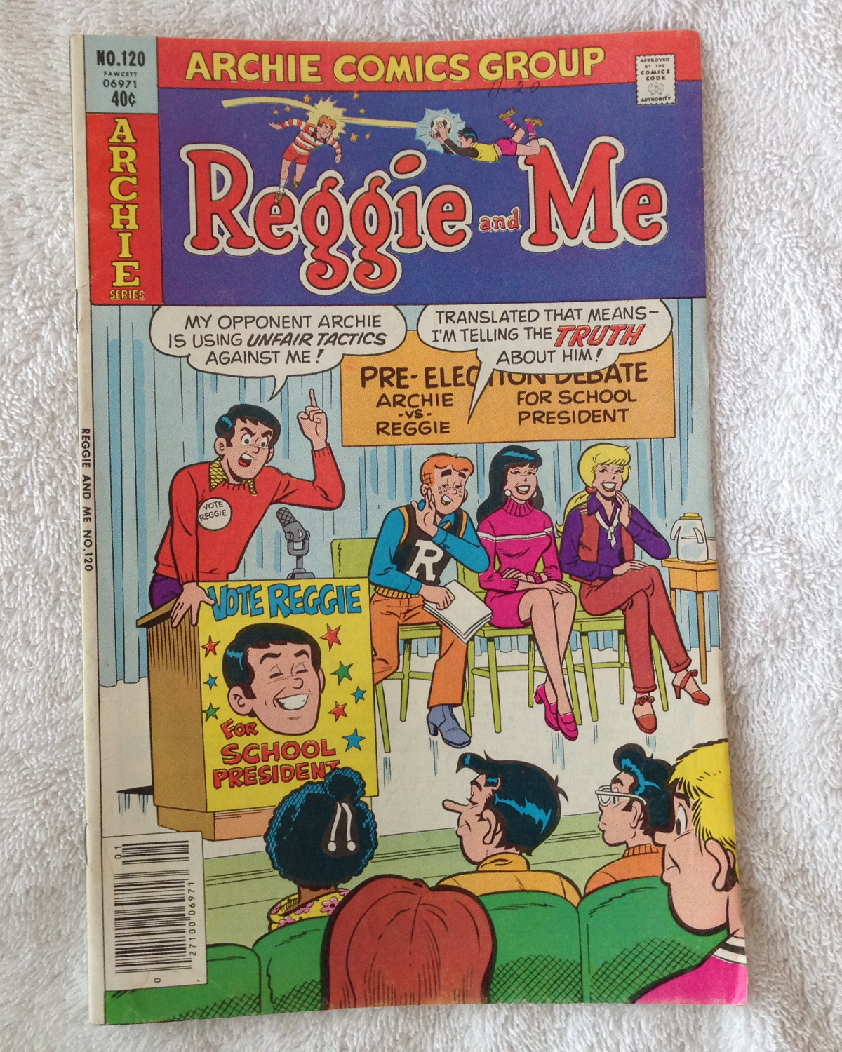 ARCHIE COMICS GROUP 120 REGGIE AND ME COMIC BOOK NO. 48 06971 JAN 1980 ...