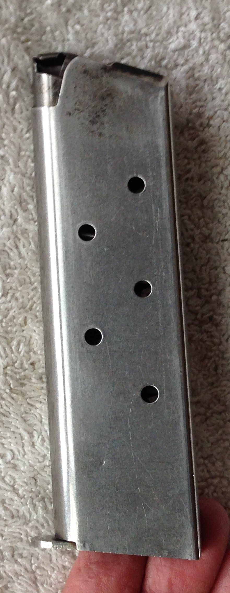 MARLIN CALIBER 45 AUTO MAGAZINE STAINLESS STEEL 7 ROUND CAMP CARBINE ...