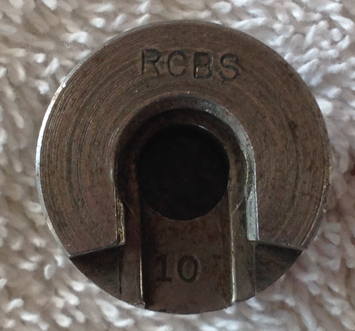 RCBS SHELL HOLDER #10 223 REMINTON 5.56mm 380 AUTO PISTOL 17 REMINGTON 222 REMINGTON 221 ...