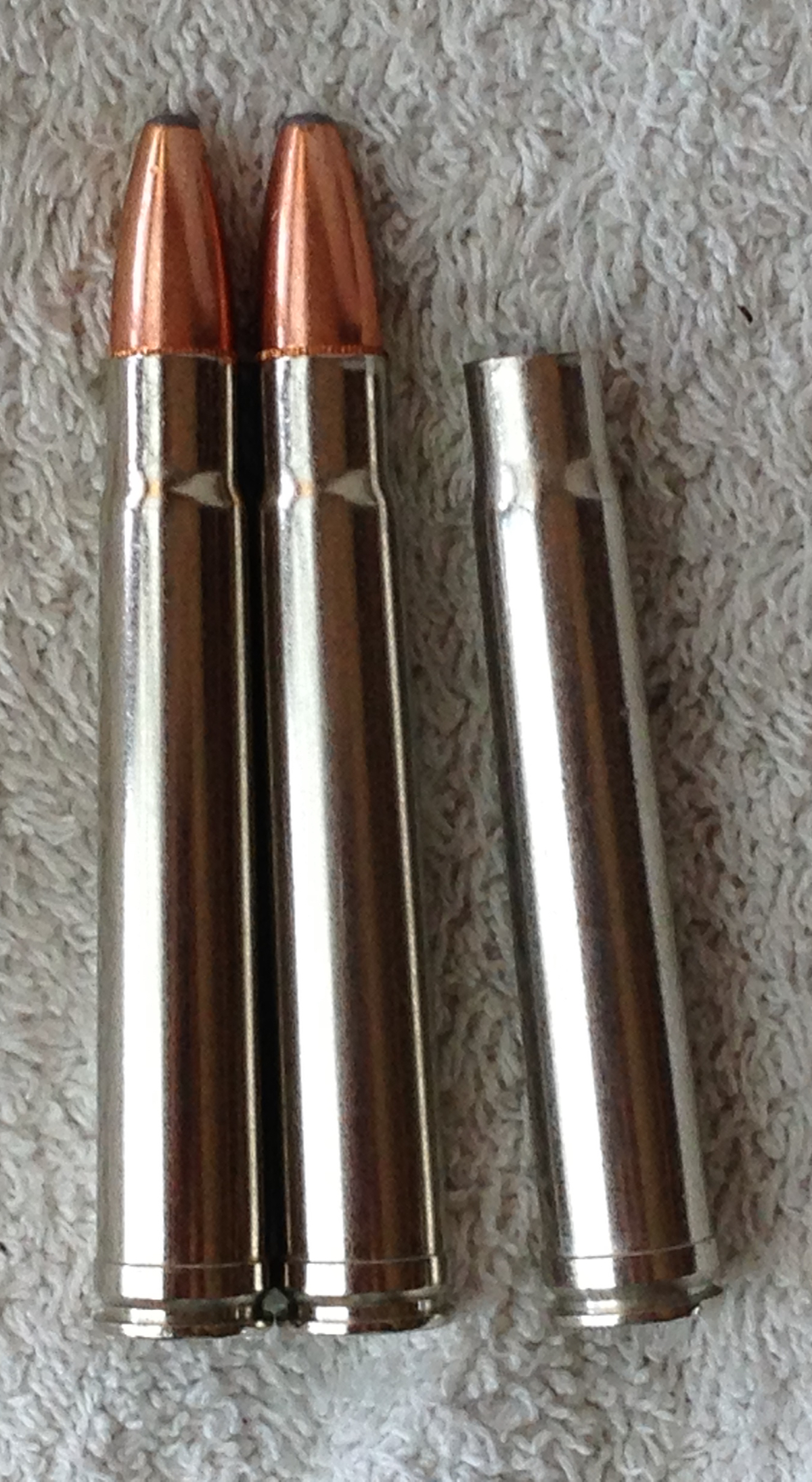 Speer .375 H&H MAG AMMO AMMUNITION IN NICKEL-PLATED CARTRIDGE CASES ...