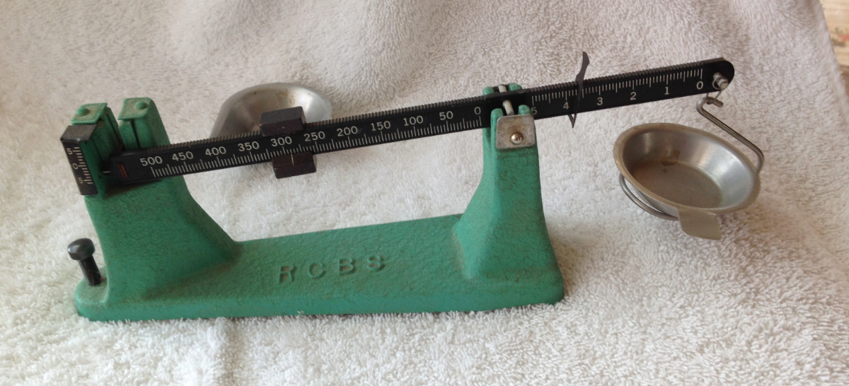 VINTAGE RCBS MECHANICAL SCALE WITH TWO BOWLS / 0430-3 17315019 ...