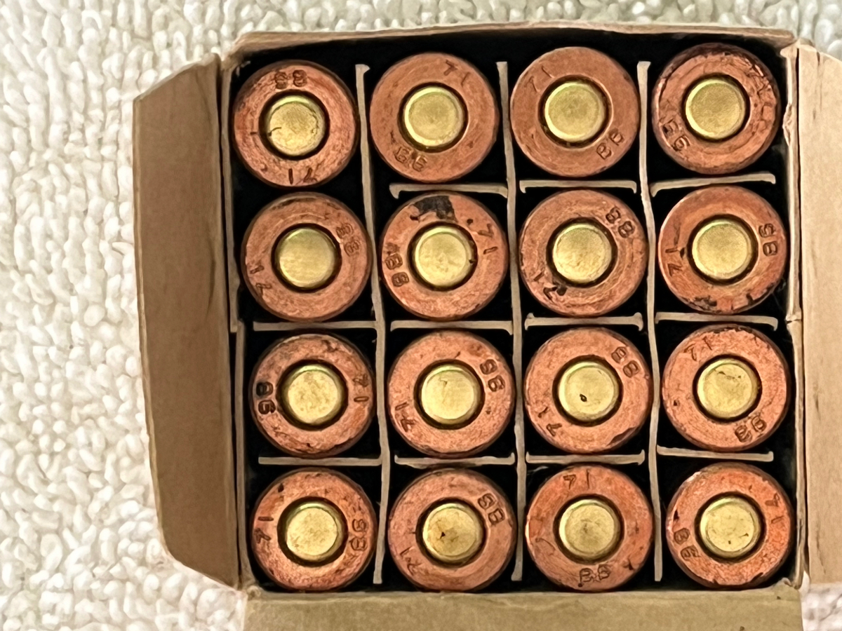 COPPER CASES AND ROUND NOSE COPPER PLATED BULLETS 71 86 9mm AMMUNITION ...