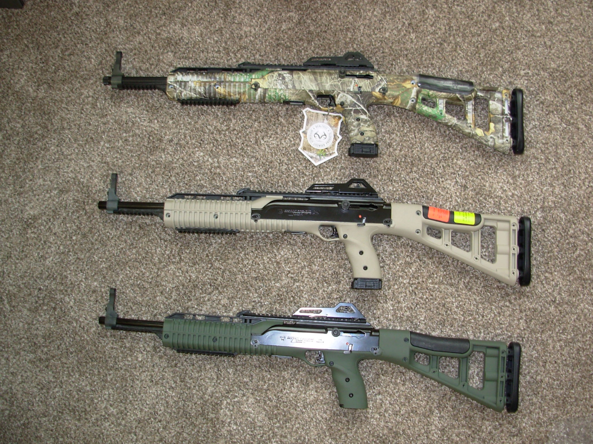 Hi Point Set Of 3 Hi-Point Rifles, 10mm, 45acp, 9mm Free Shipping .45 ...