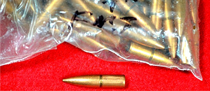 51 pcs. .308 cal. 165 gr. FMJ bullets .308 Win. 17319642 - GunAuction.com