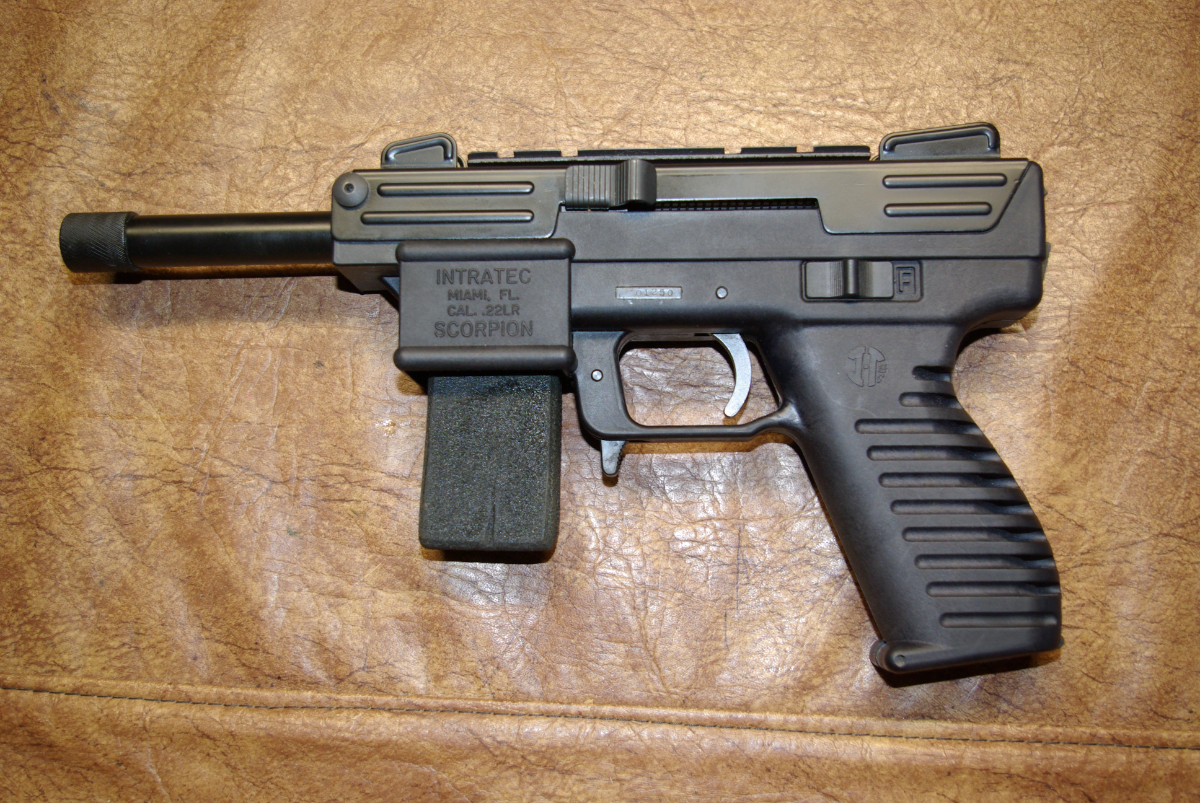 Intratec Scorpion, Magazine Fed Semi-Automatic Pistol Threaded Barrel ...