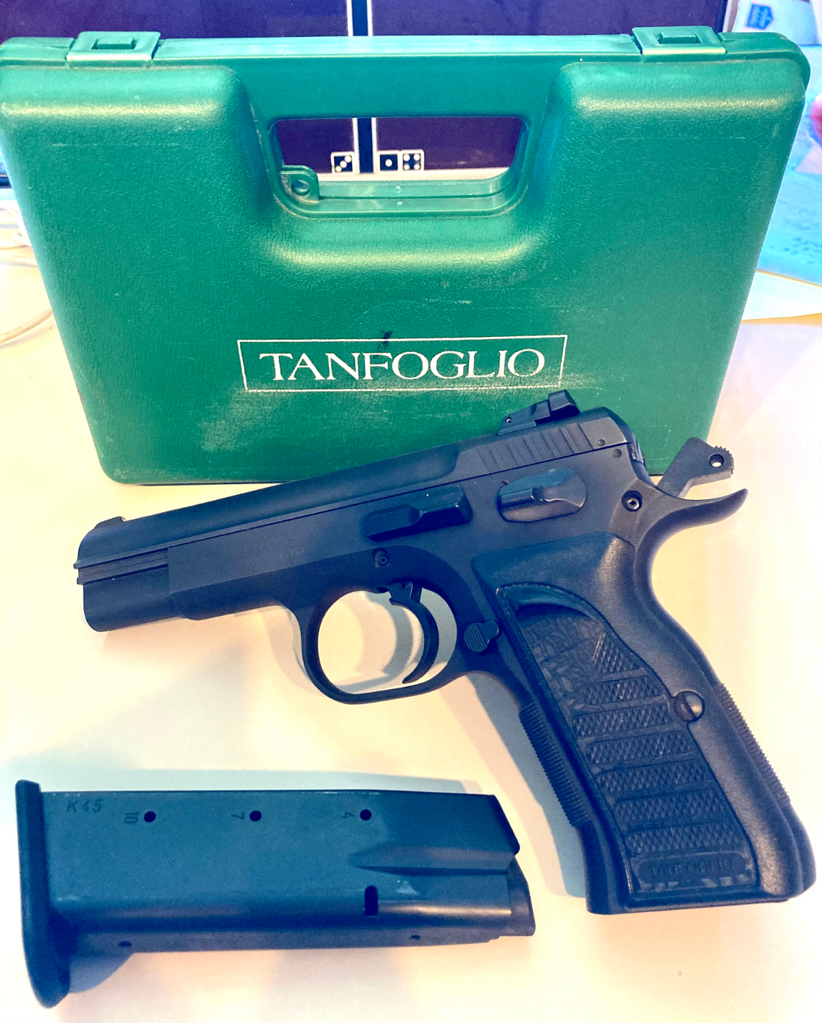 Tanfoglio EAA WITNESS .45 ACP PISTOL 10 RD MAGAZINE, ADJUSTABLE SIGHTS ...