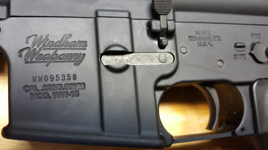 Windham Weaponry Ar15, Model Ww15 With Quad Rail, And Troy Qd Sling ...