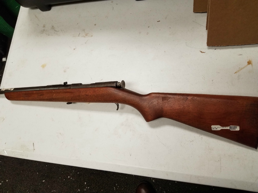 Springfield Model 53-B 22 S.L. Or Lr. Bolt Action Rifle .22 Lr For Sale ...
