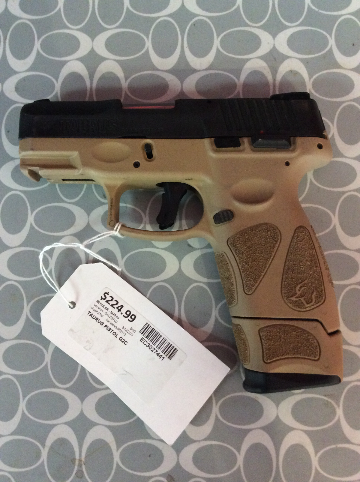 Taurus G2C Tan 9mm Luger 17305627 - GunAuction.com