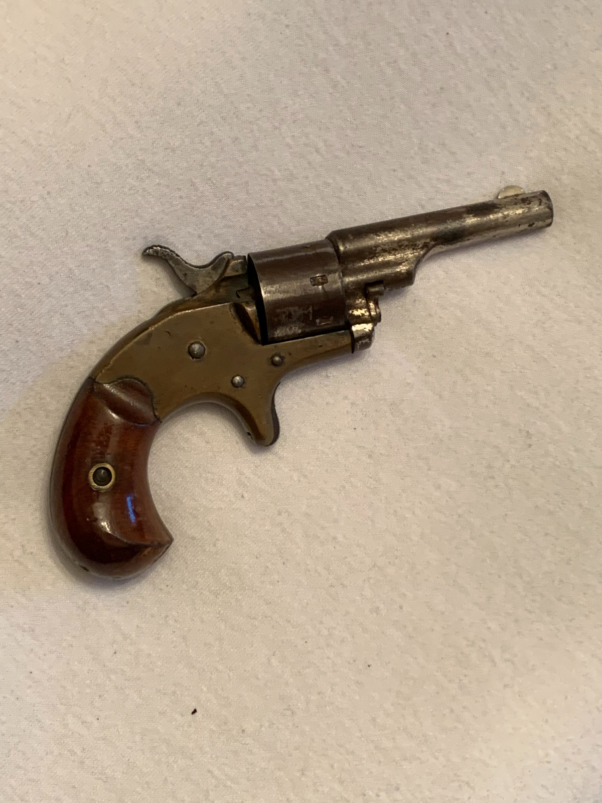 COLT OPEN TOP REVOLVER POCKET REVOLVER, US, CIRCA 1871-1877, .22 ...