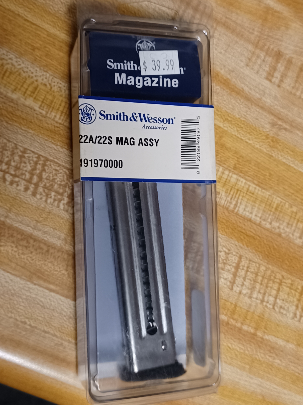 Smith & Wesson 22A/22S 10 round magazine .22LR .22 LR 17205233 ...
