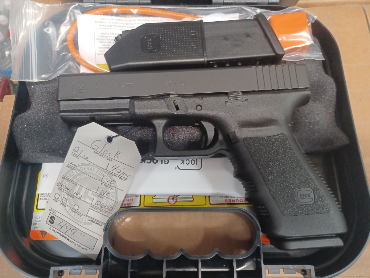 USED GLOCK 21SF in .45ACP .45 ACP 17377512 - GunAuction.com