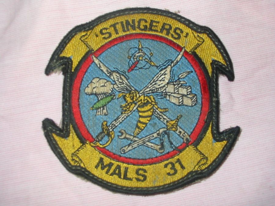 Usmc Mals-31 Squadron Patch, Used 14873048 - GunAuction.com