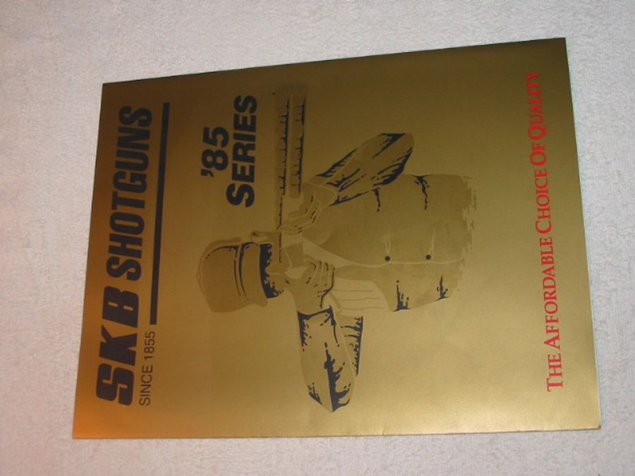1985 Skb Factory Catalog 16265450 - GunAuction.com
