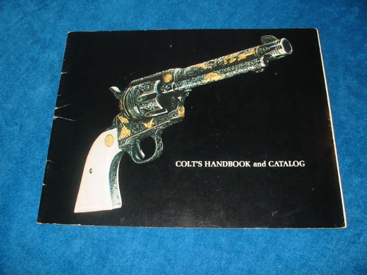 Colt 1972 factory catalog 16950652 - GunAuction.com
