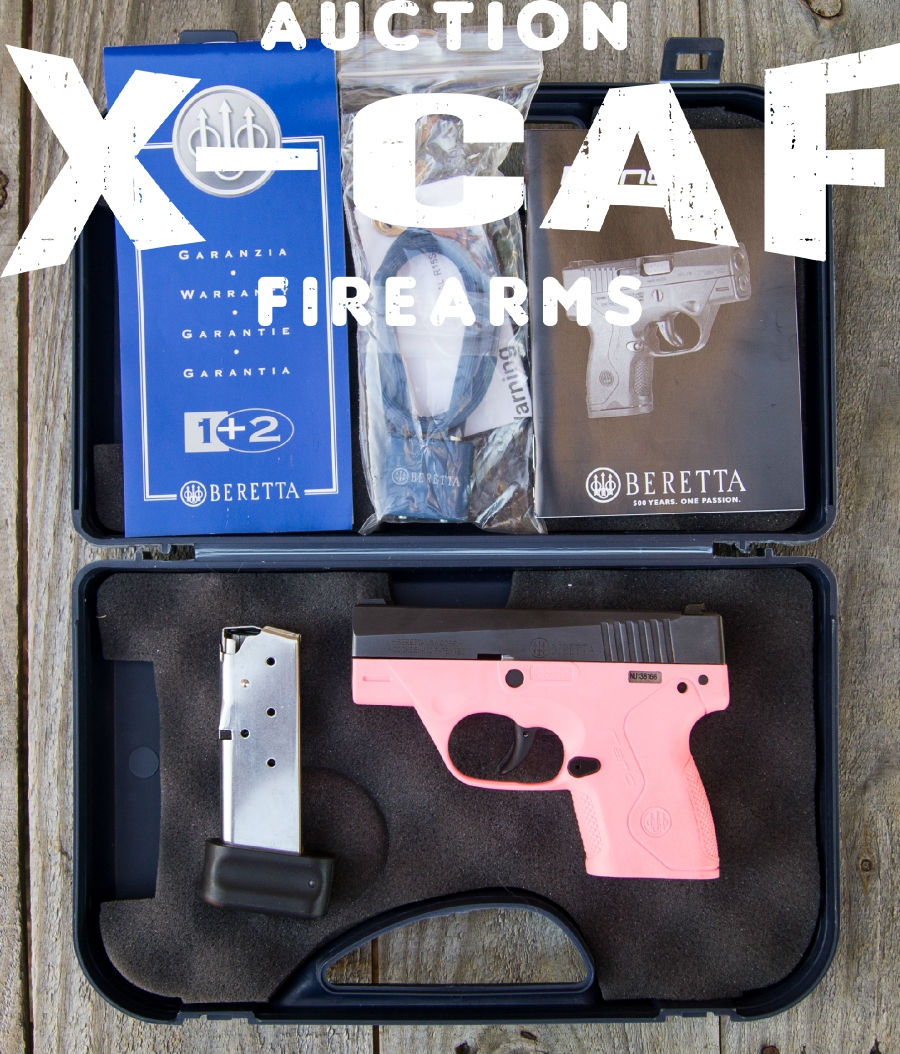 Beretta Model Bu-9 Nano Pink Semi Auto Pistol W/Case 9mm Luger For Sale ...