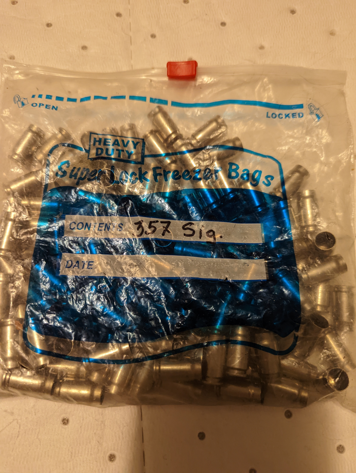 Nickel plated 357 SIG Brass .357 SIG 17247147 - GunAuction.com