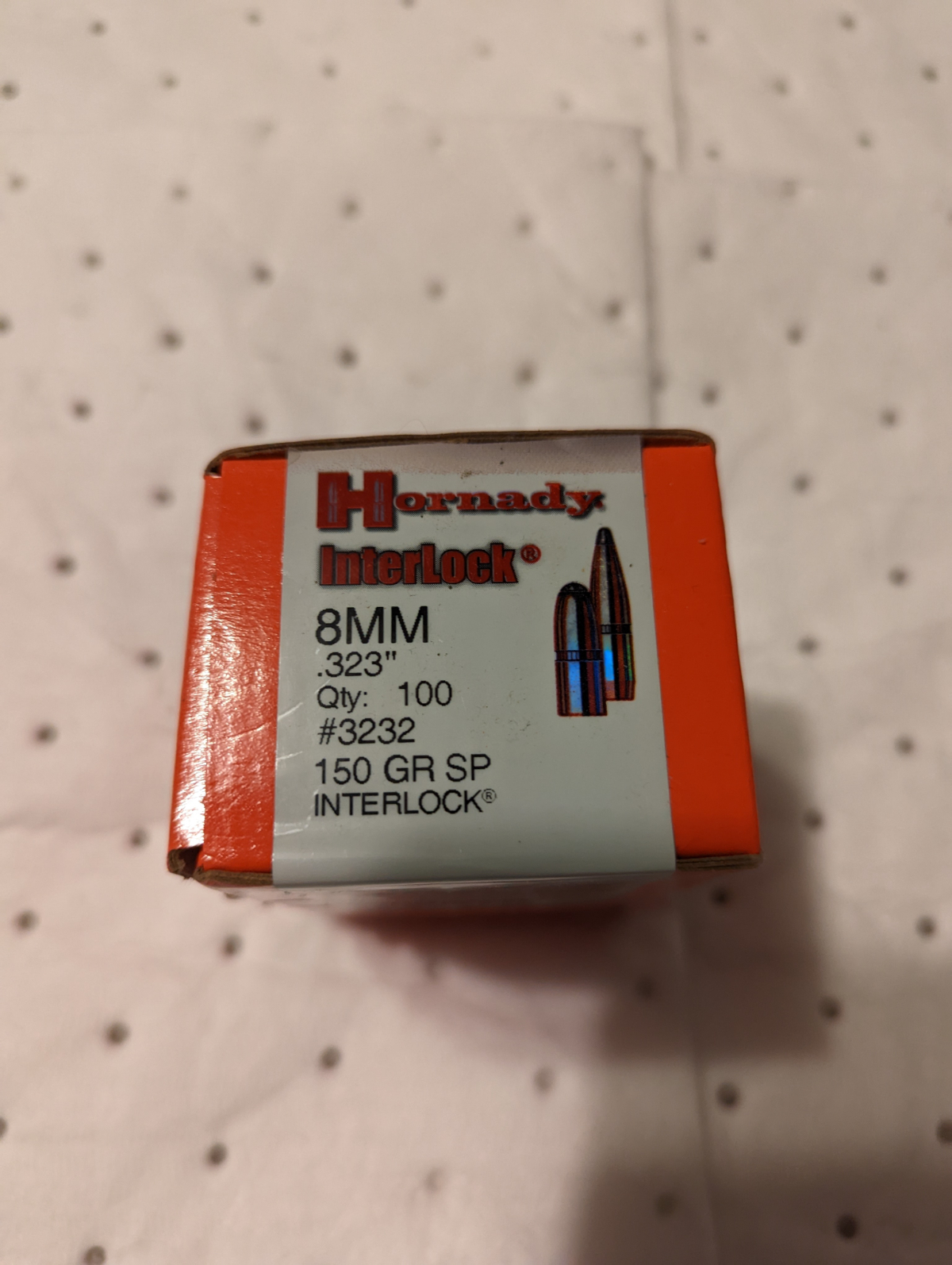Hornady 8mm 150gr bullets 8mm Mauser 17253575 - GunAuction.com