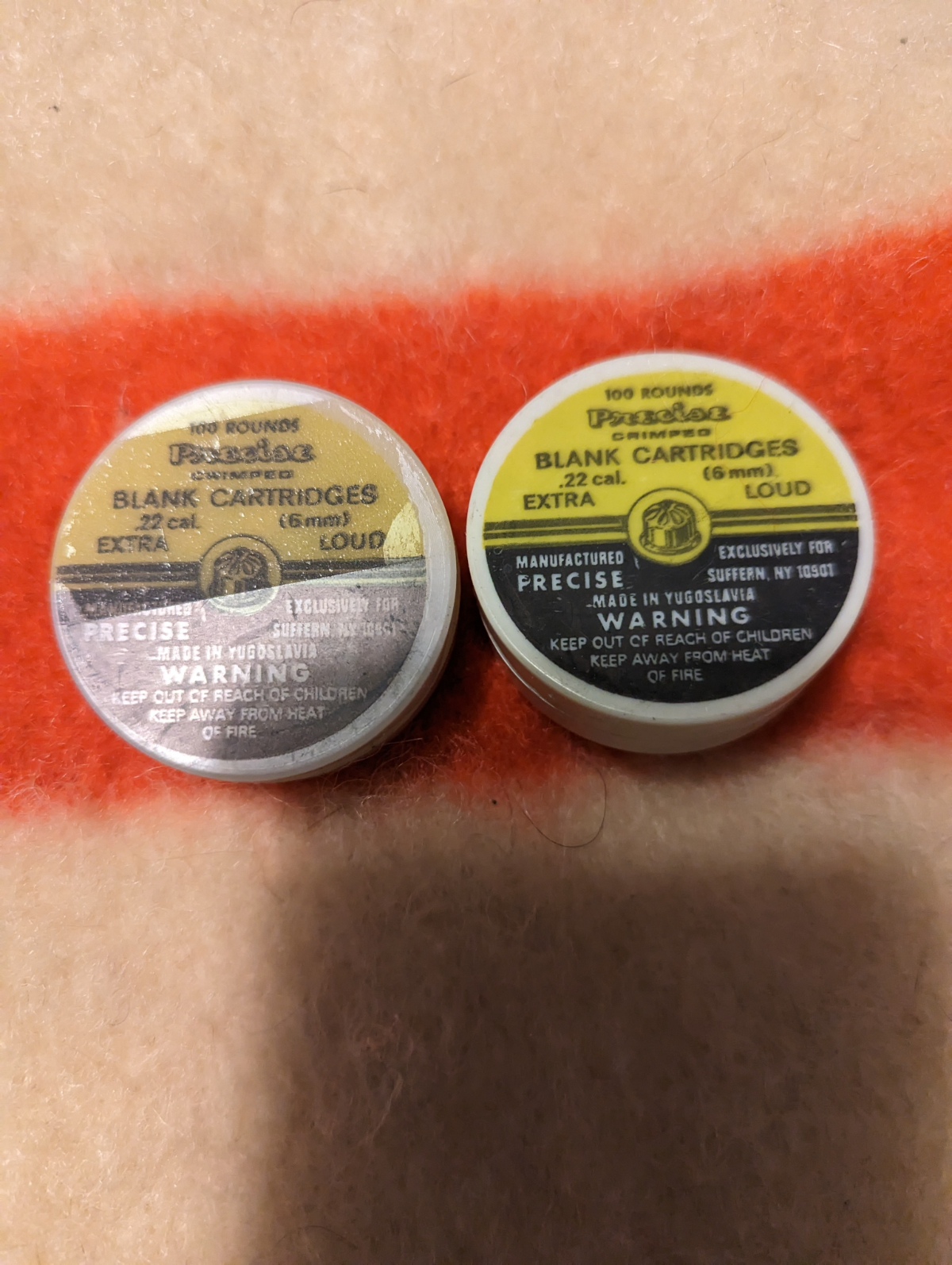 200 Precise 22 cal/6mm Blanks, extra loud .22 LR 17303816 - GunAuction.com