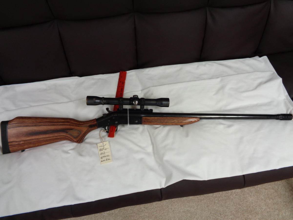 Harrington Richardsonhandi Rifle 223 Scoped .223 Rem. For Sale at ...
