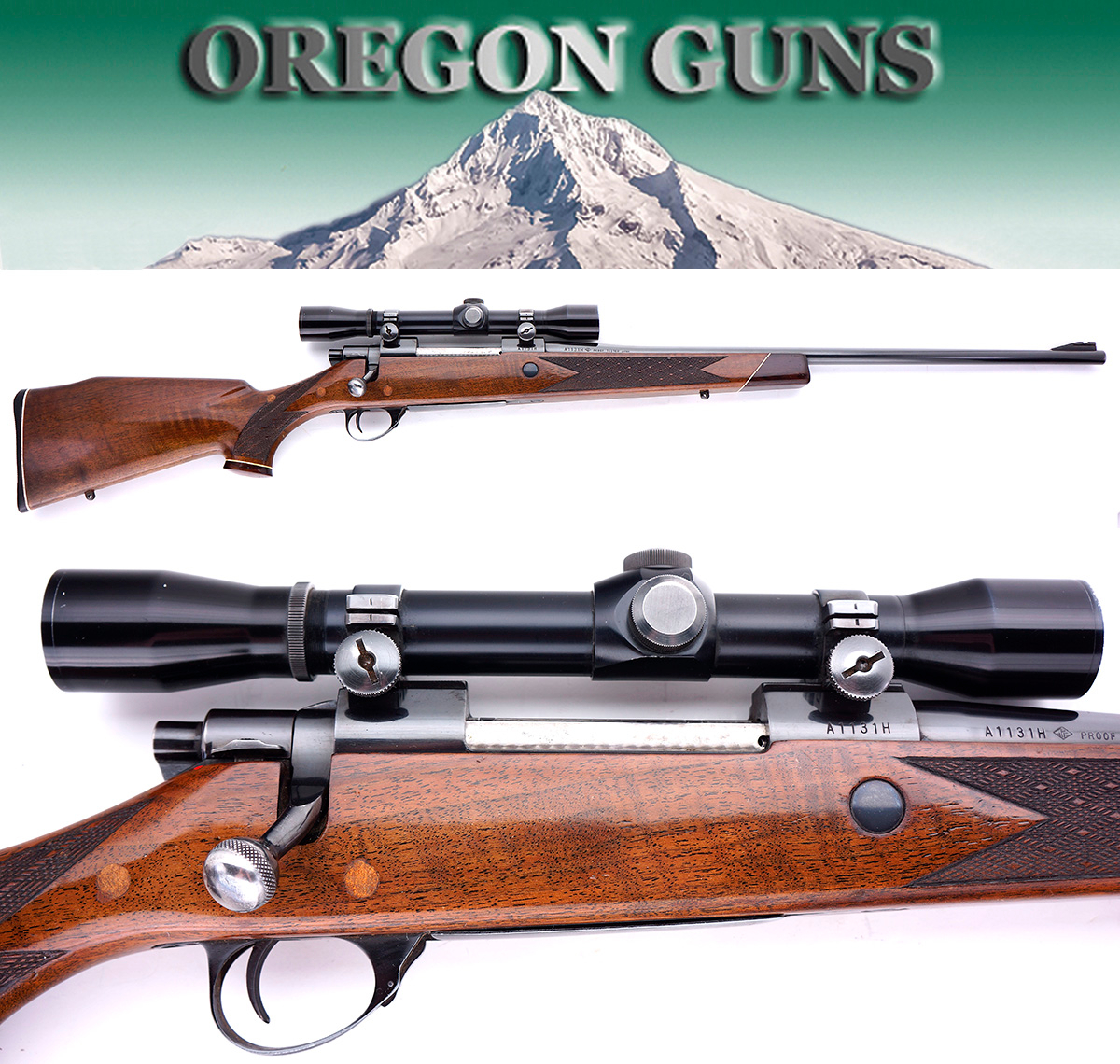 Dickson Howa Golden Bear Copy Of Sako Finnbear Bolt Action Rifle 30-06 ...