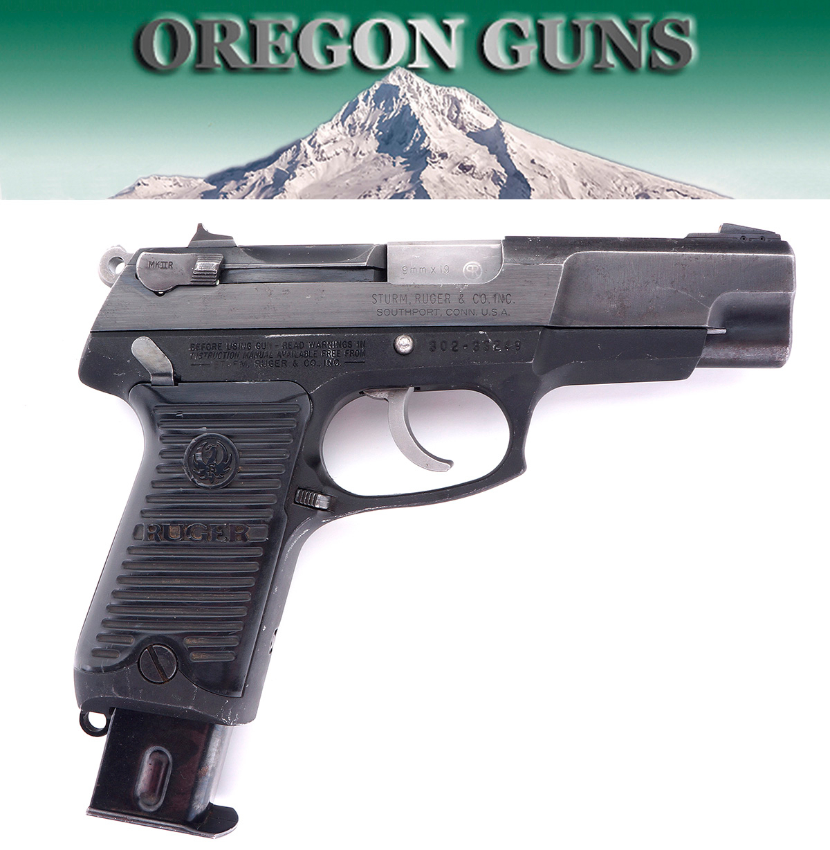 Sturm, Ruger & Co. Sturm Ruger Model P85 Mkii Semiauto 9mm Pistol 20 ...