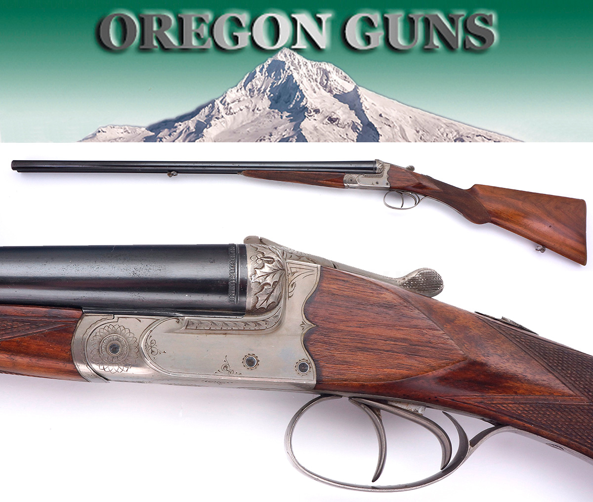 ACIER COMPRIME SUPERIEUR 16GA FRENCH DOUBLE TRIGGER SIDE BY SIDE C&R OK ...