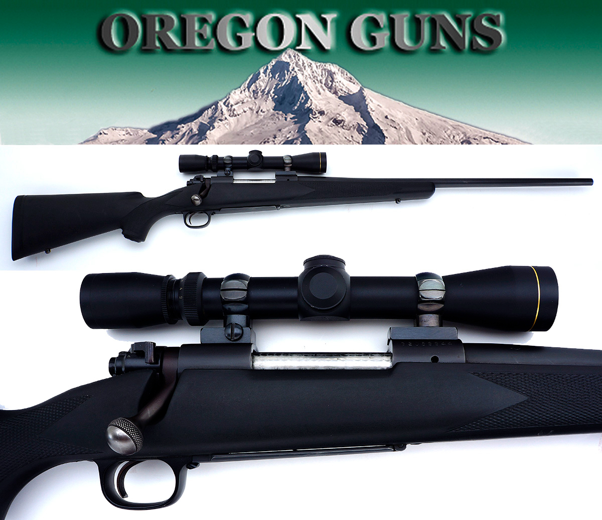 Winchester MODEL 70 XTR .338 WIN MAGNUM BOLT RIFLE W/LEOPOLD SCOPE SN ...