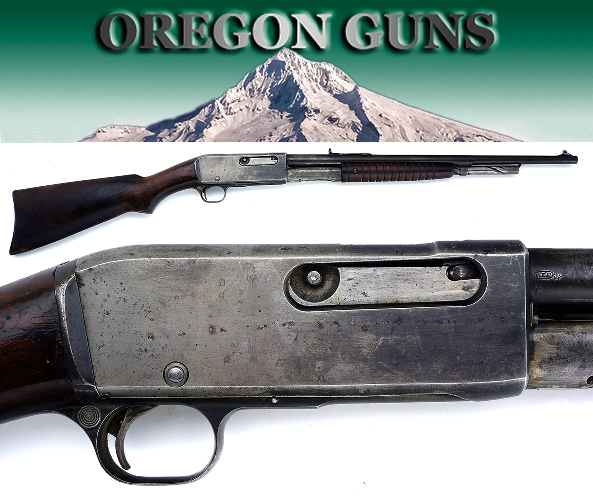 Remington UMC MODEL 14 PUMP TAKE DOWN RIFLE .35 REM MFG 1930 C&R OK SN ...