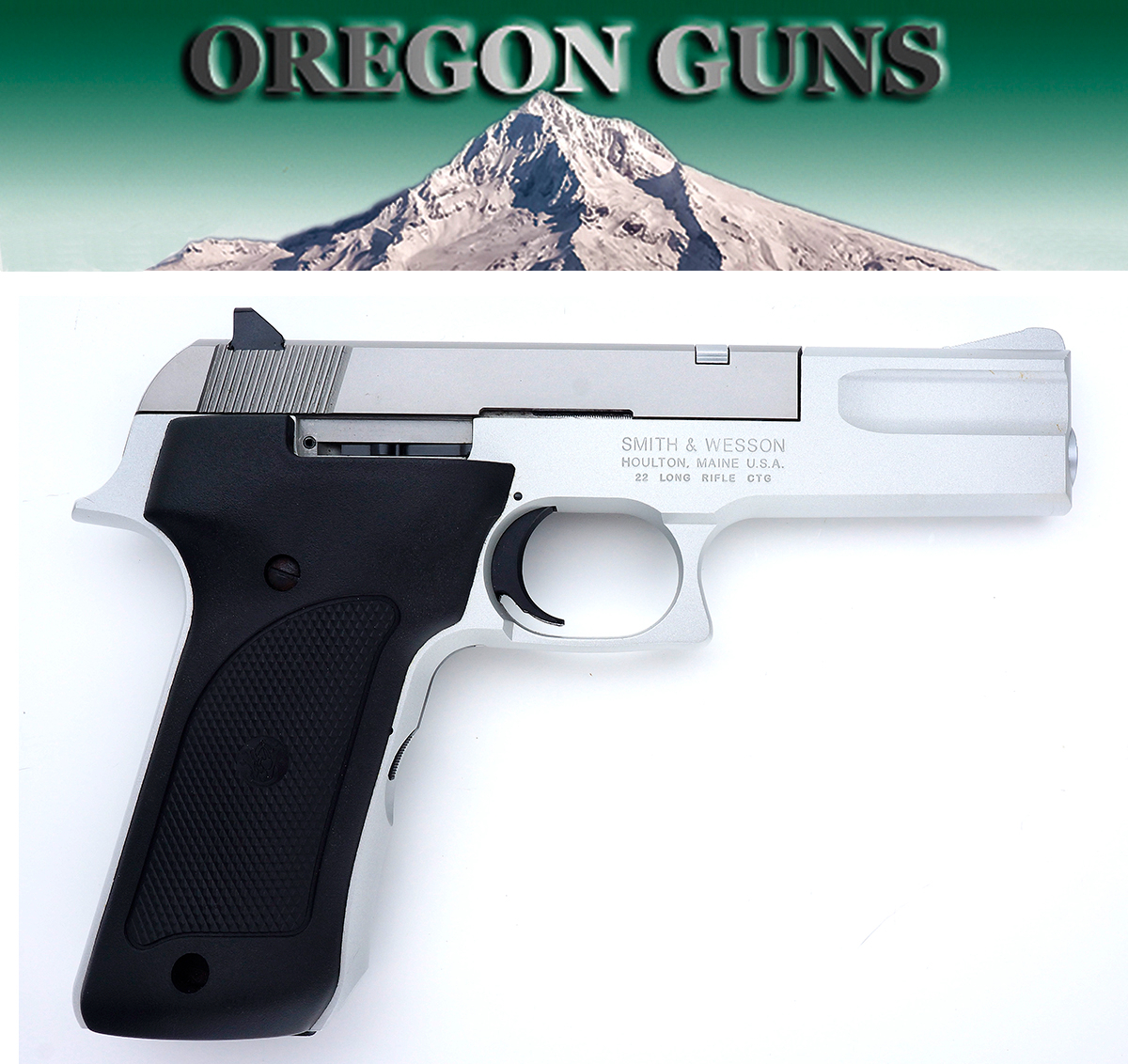 Smith & Wesson S&W MODEL 622 ALLOY FRAME STAINLESS SLIDE SEMI PISTOL ...