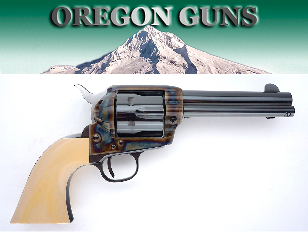 USFA U. S. FIRE ARMS SAA .44-40 WCF 4-3/4 BARREL BEAUTIFUL CASE COLOR W ...