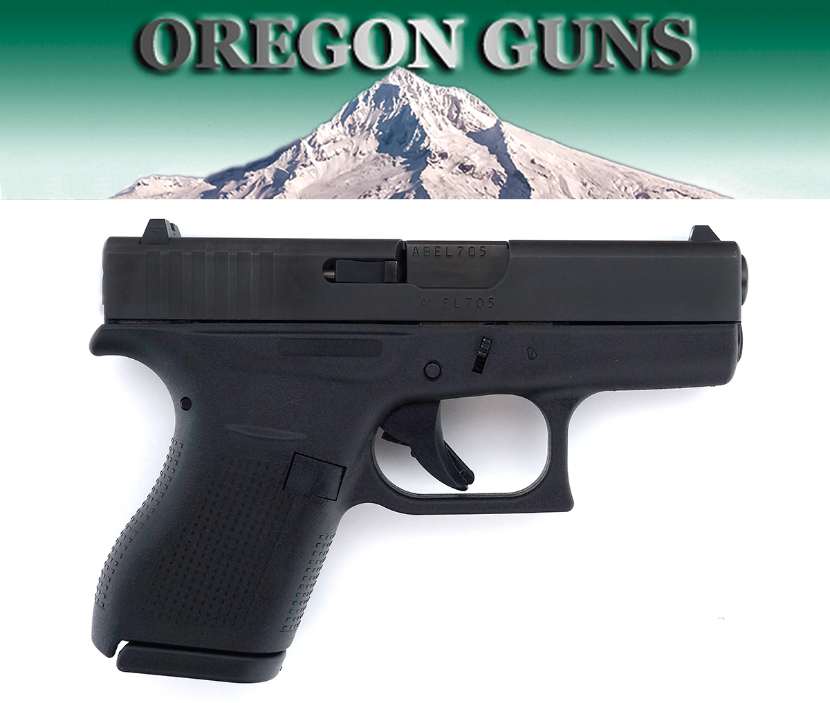 Glock MODEL 42 SUB-COMPACT .380 ACP SEMI PISTOL LIKE NEW IN BOX WITH ...