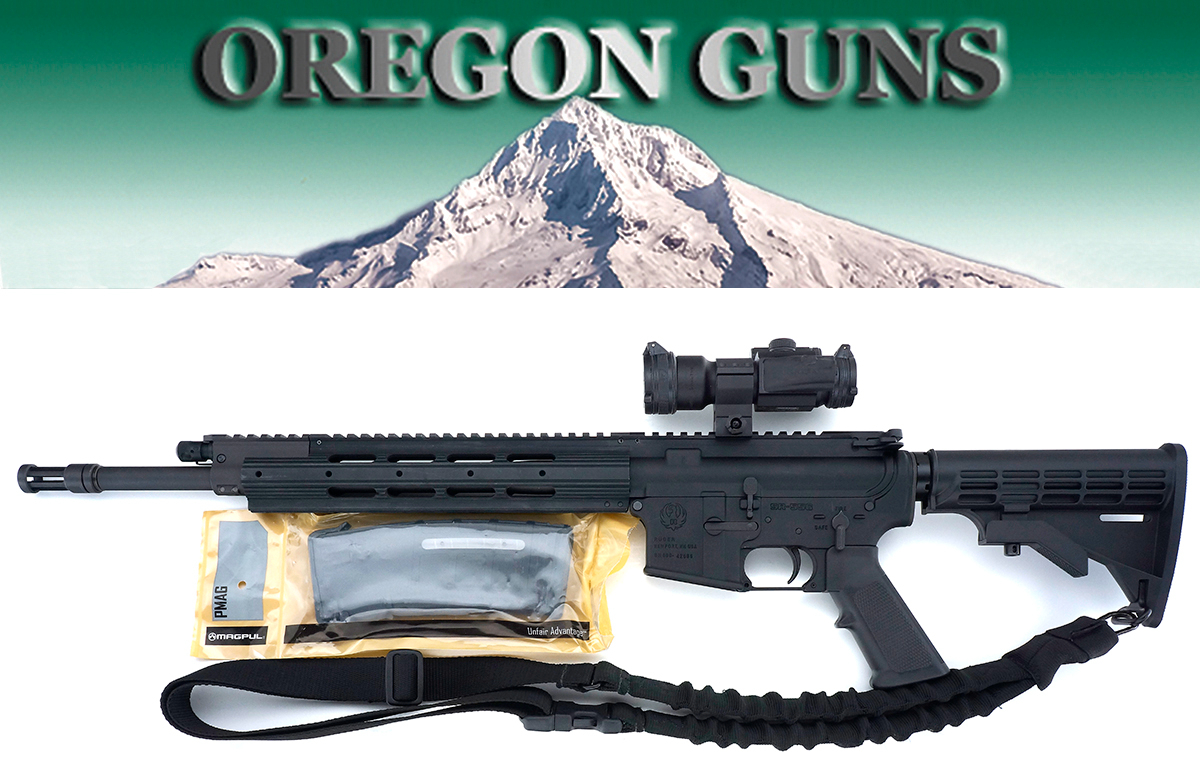 Ruger SR-556 AR15 PISTON DRIVEN RIFLE CAL 5.56 NATO W/VORTEX SCOPE ...