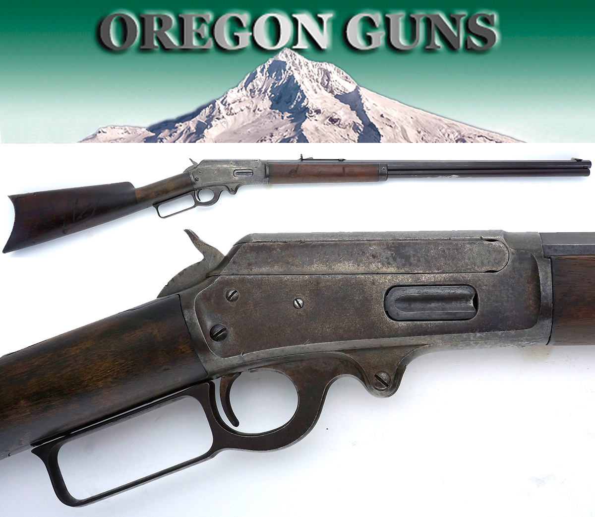 Marlin MODEL 1893 LEVER ACTION RIFLE .38-55 MADE 1896 NO FFL NEEDED SN ...