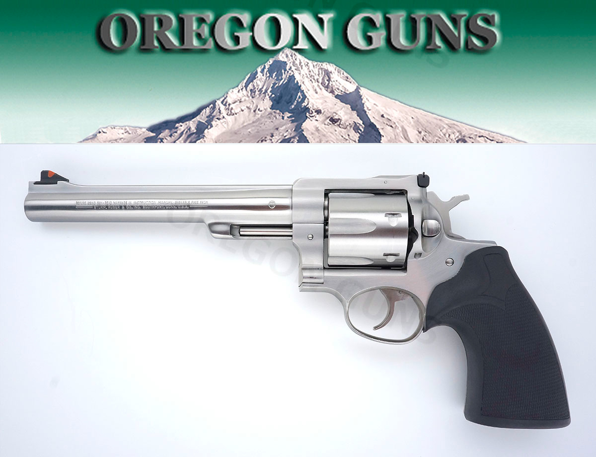 Ruger REDHAWK .44 MAGNUM STAINLESS STEEL 7-1/2 IN BARREL REVOLVER SN ...